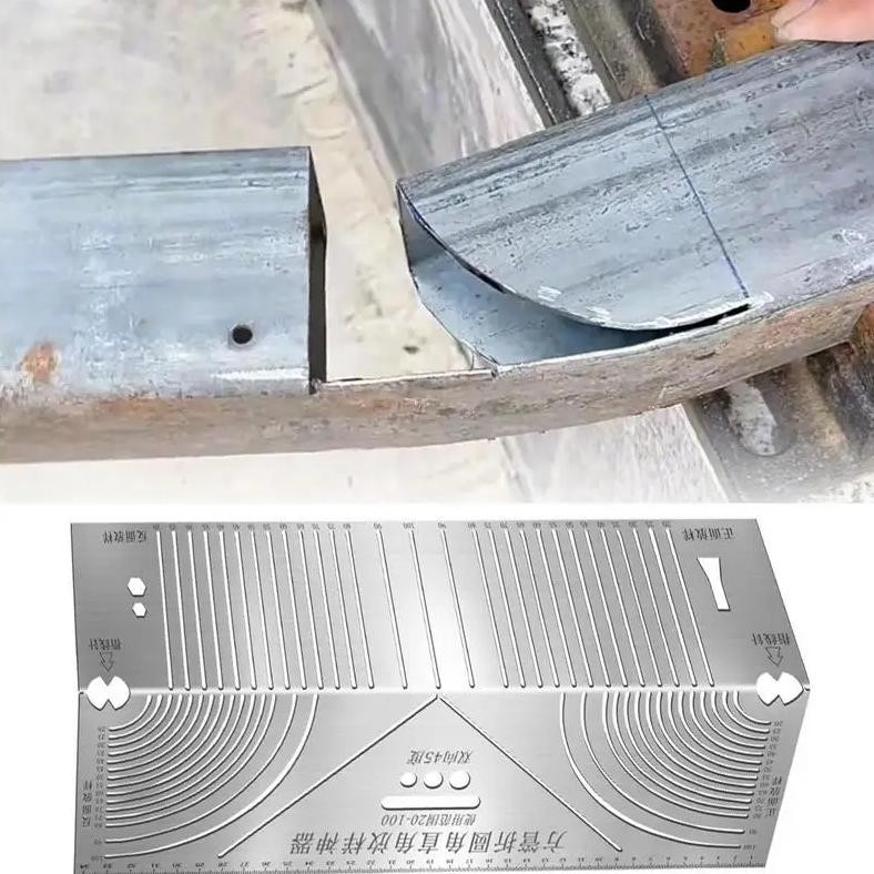 Jual Angle Arc Marking Tool Stainless Steel Arc Right Angle Auxiliary ...