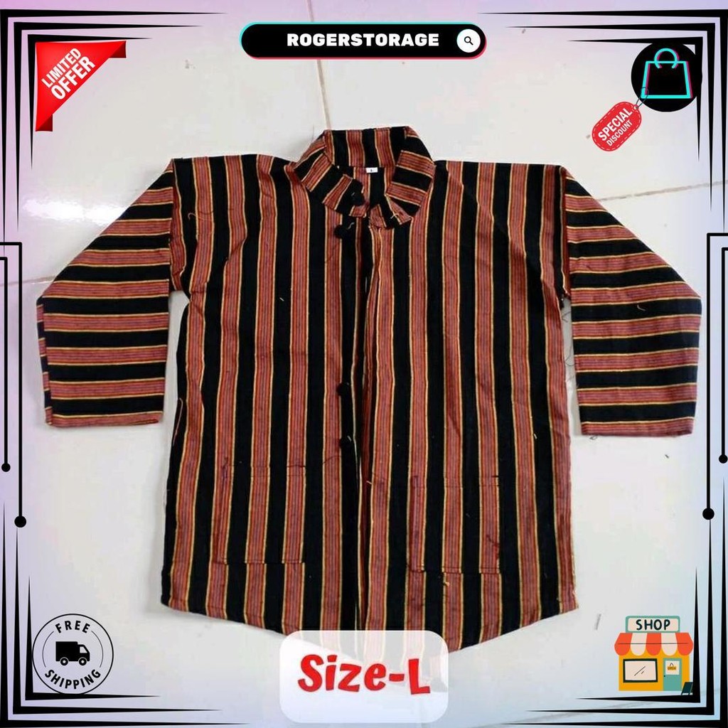 Jual Baju Surjan Kutubaru Kebaya Anak / Baju Lurik Anak Best Seller | Shopee Indonesia