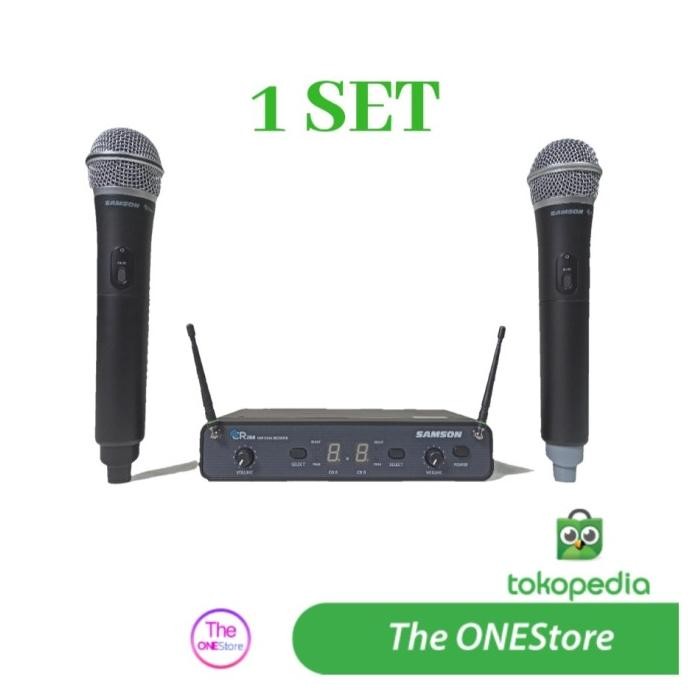 Jual Produk Baru!! MIC MICROPHONE WIRELESS SAMSON CONCERT 288 DUAL ...