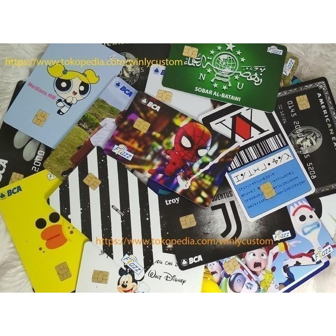 Jual CUSTOM KARTU PVC DESIGN ID CARD TELKOM BAHAN PVC - 2 SISI murah ...