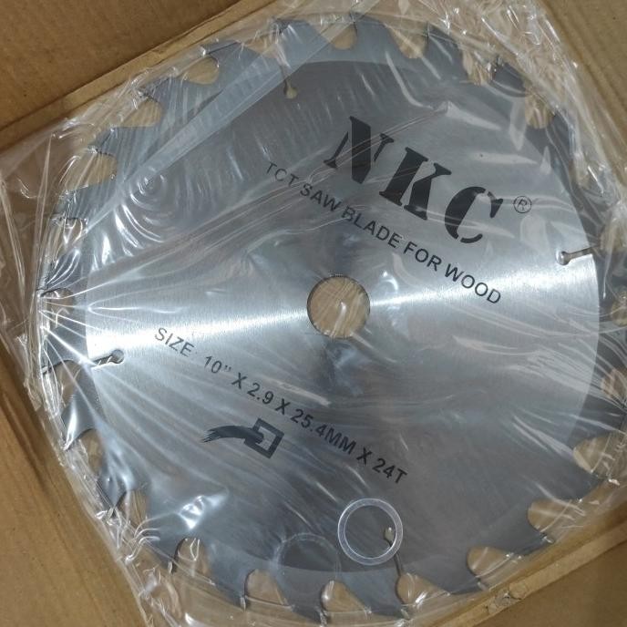 Jual NKC 10 INCI MATA GERGAJI KAYU CIRCULAR SAW TCT 10" MATA SIRKEL ...