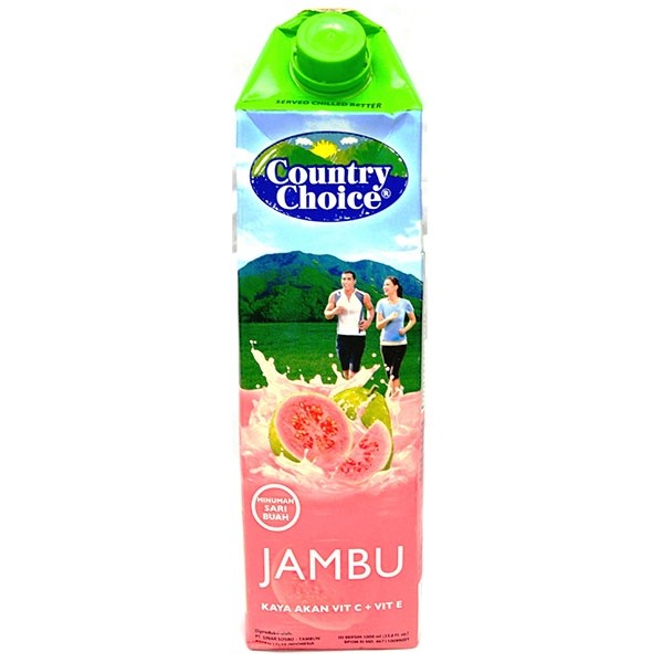 Jual COUNTRY CHOICE JUICE GUAVA VITAMIN ACE 1 LITER - JUS | Shopee ...