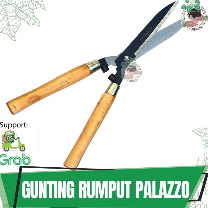 Jual Gunting Rumput Dahan Ranting Daun Taman Kebun Gagang Kayu Tajam ...