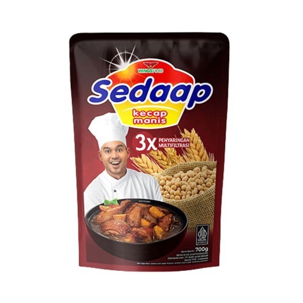 Jual SEDAAP KECAP MANIS POUCH 700 GR | Shopee Indonesia