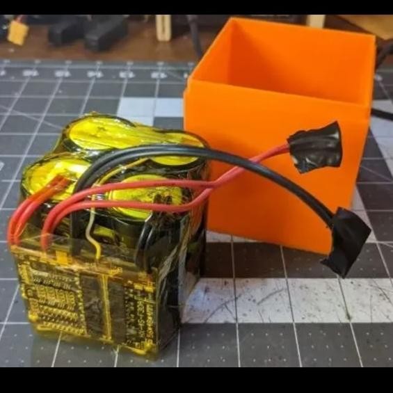 Jual Box Baterai-with-spade-terminals - case 4S for LiFePO4 32700 / ...