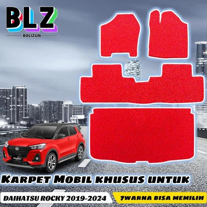 Jual NEW BOLIZUN Karpet Mobil Custom Toyota RAIZE & Daihatsu Rocky 2019 ...