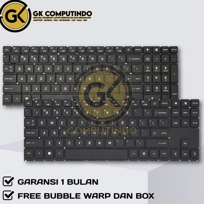 Jual Keyboard HpOmen 15-Ek 15-En 15T-Ek 15Z-En 16-B 16-C Tpn-Q238 Tpn ...