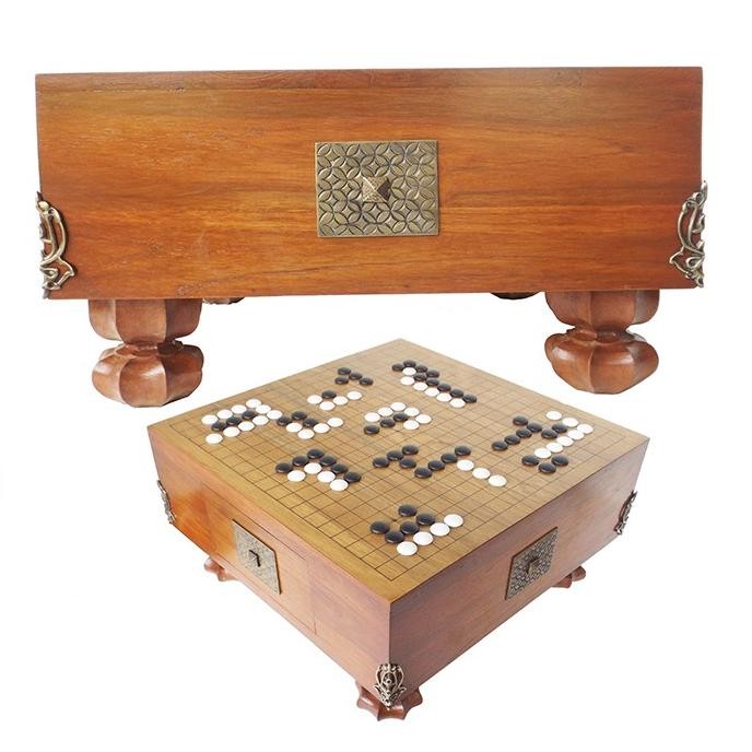 Jual _^_^_^] 49.5 cm Papan Mainan Go Kayu Jati / Igo Chess / Weiqi ...