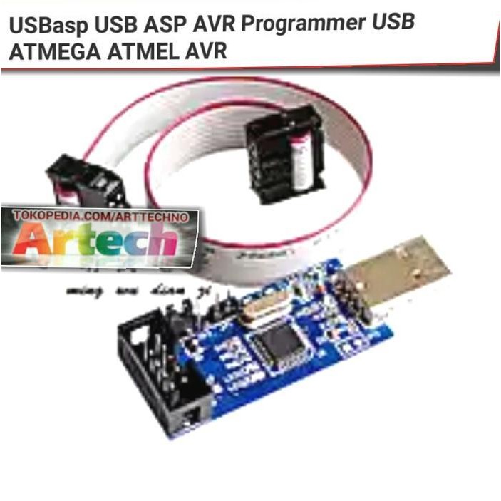 Jual USBasp USB ASP AVR Programmer USB ATMEGA ATMEL AVR | Shopee Indonesia