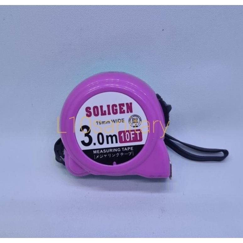 Jual WK Meteran Bangunan Roll Soligen / Alat Ukur Rol Measuring Tape ...