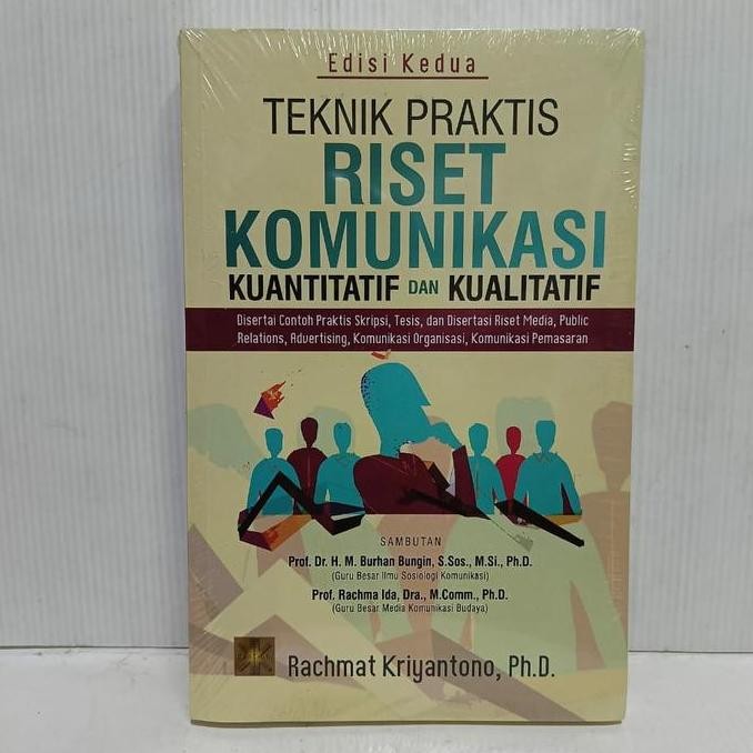 Jual Buku Teknik Praktis Riset Komunikasi - Rachmat Kriyantono | Shopee Indonesia