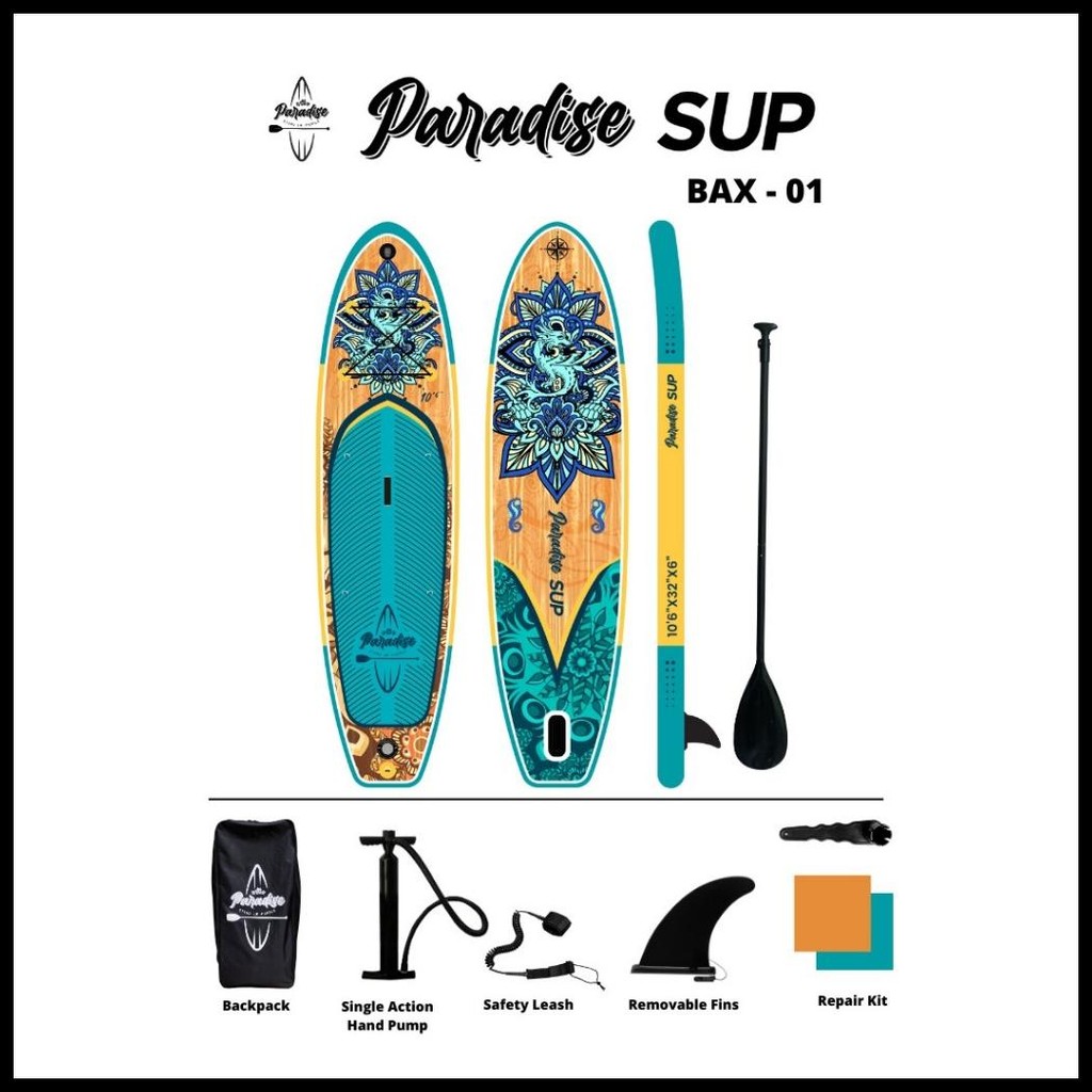 Jual SUP PADDLE PARADISE / RACING SURFBOARD LEADER ACCESSORIES / PADDLE ...
