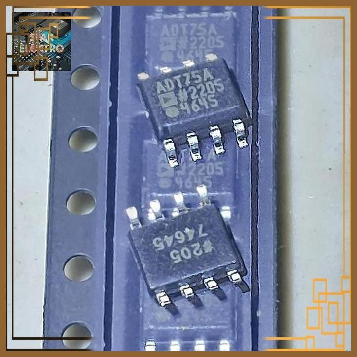 Jual [SRE] ADT75A SOP-8 SMD ADT75ARZ-REEL ADT75 ADT 75 75A IC ANALOG DEVICES 12-BIT DIGITAL ...