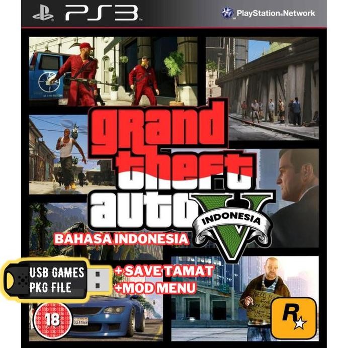 Jual new GTA5 MOD PS3 CFW OFW HFW HAN HEN FORMAT PKG | Shopee Indonesia