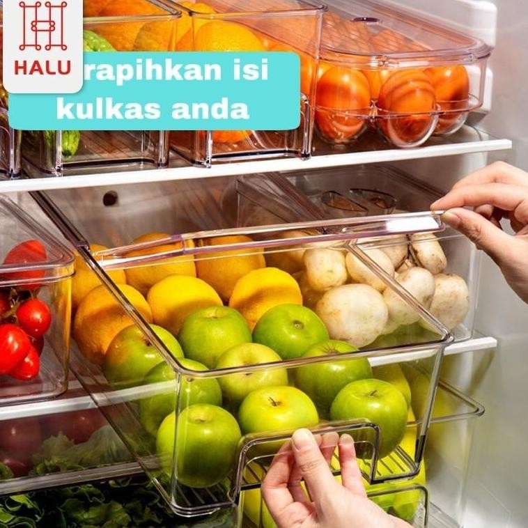 Jual Tempat Penyimpanan Makanan Kontainer Storage Box Acrylic Organizer ...