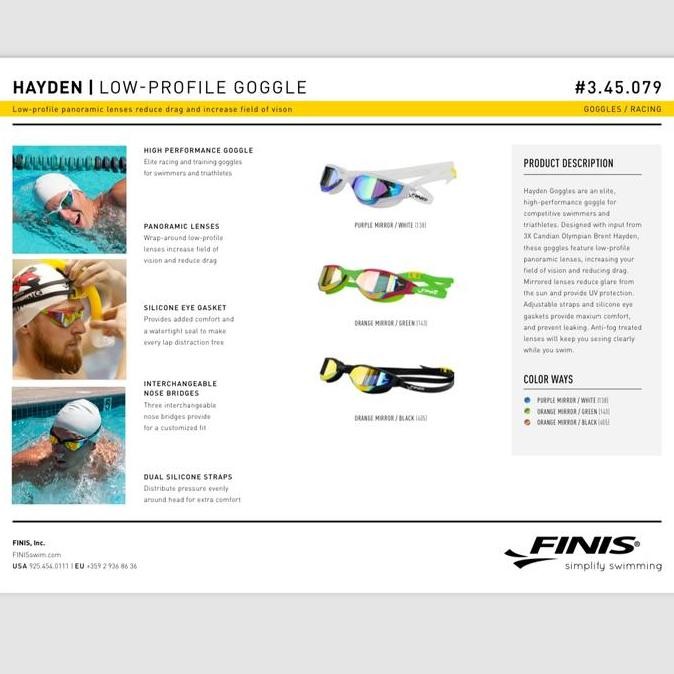 Jual Finis Hayden Goggles Mirror | Shopee Indonesia
