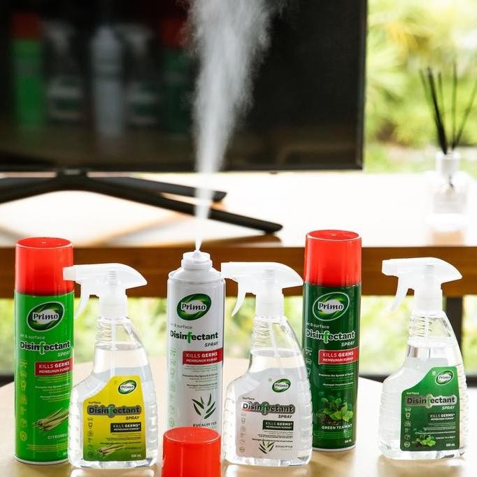 Jual Primo Disinfectant Spray Fogging 3 X 300 Ml Disinfektan Udara Anti ...