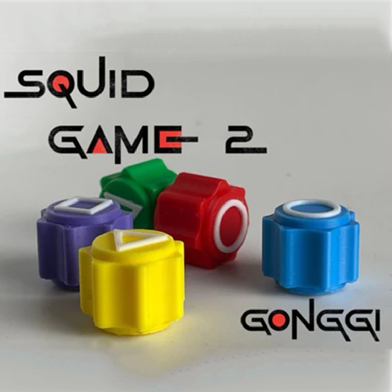 Jual Gonggi Mainan Squid Game 2 Board Game Anak Khas Korea | Shopee ...