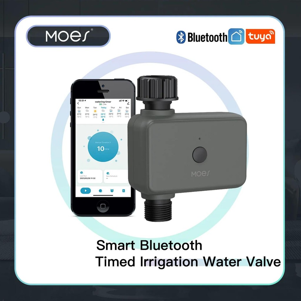 Jual Moes Smart Tuya Bluetooth Water Timer Rain Delay Programmable ...