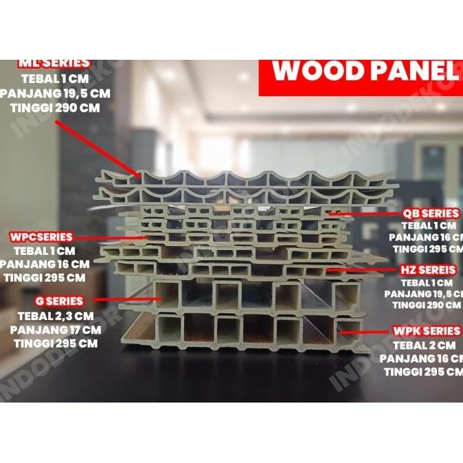 Jual Spesial Wood Panel Wpc / Wall Panel Pvc / Panel Dinding Kayu ...