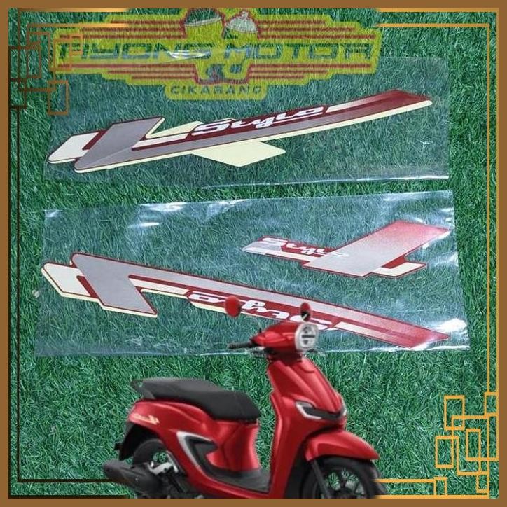 Jual [AMC] STRIPING HONDA STYLO 160 CBS 2024 MERAH ORIGINAL | Shopee ...