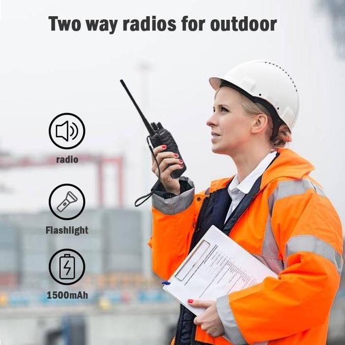 Jual [Cod] Ht Bf-888S Walkie Talkie Jarak Jauh Ht Wlan Uhf 2 Units ...