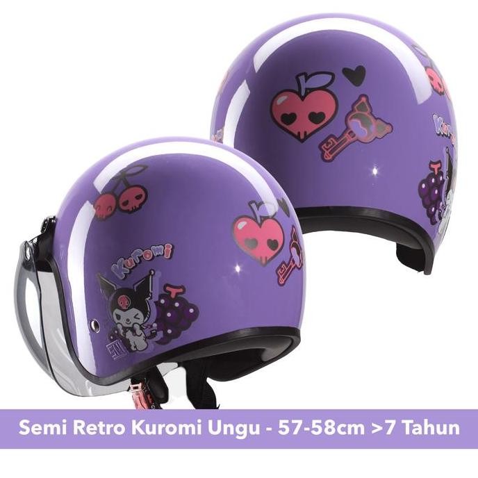 Jual Helm Anak Lucu Motif Kuro untuk Usia 2 hingga Dewasa ...