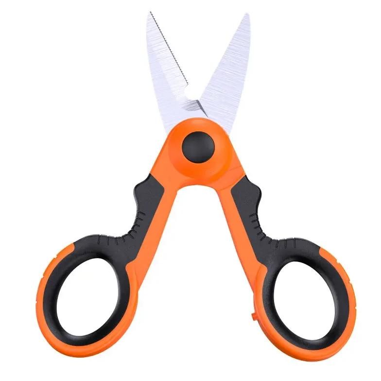 Jual 420 Stainless Steel Fishing Scissor Accessories Electrician ...