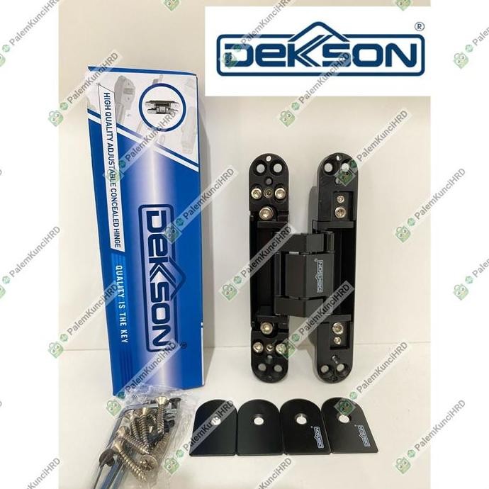Jual Engsel Concealed Dekkson ES CONC D40 BLACK Invisible Hinge Dekson ...