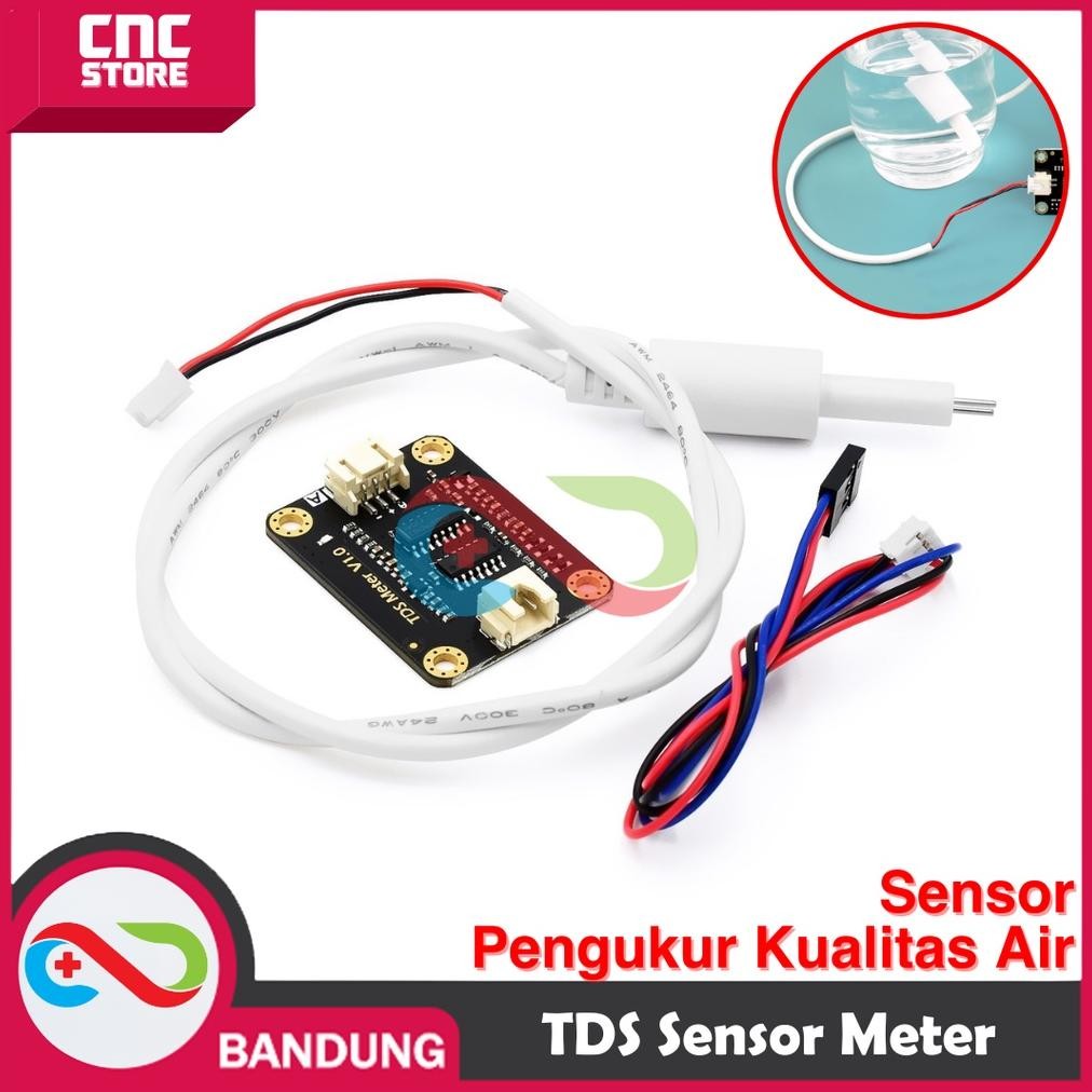 Jual TDS SENSOR METER V1.0 SENSOR PENGUKUR KUALITAS AIR FOR ARDUINO UNO R3 | Shopee Indonesia