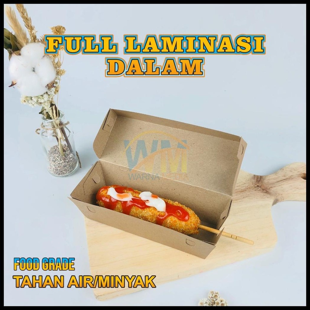 Jual DUS SOSIS BAKAR / PAPER TRAY SOSIS BAKAR / TRAY HOTANG / TRAY LONG ...