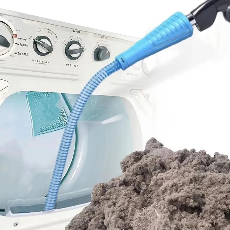 Jual Dryer Vent Cleaner Kit Vacuum Attachment Bendable Dryer Lint ...