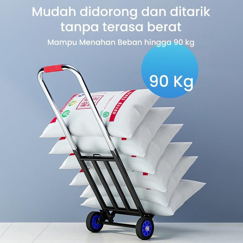 Jual Lipat Bahan Besi Trolley Troli Troly Lipat Besi Galon Tabung Gas ...