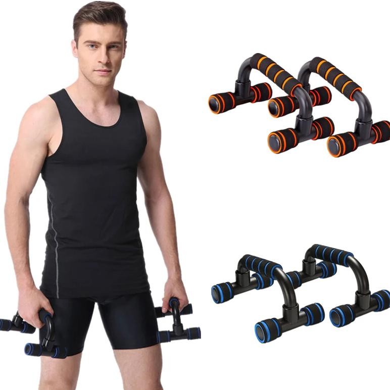 Jual Non-Slip Push Up Stand Home Fitness Power Rack Gym Handles Pushup ...