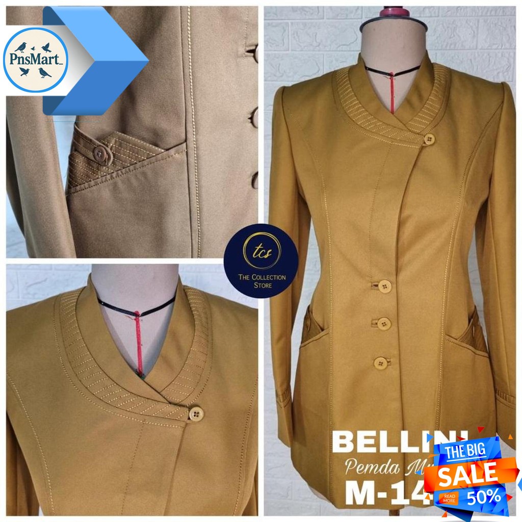 Jual BLAZER BELLAGIO, PREMIUM SERAGAM PEMDA ACEH BELLINI, PEMDA PNS ...