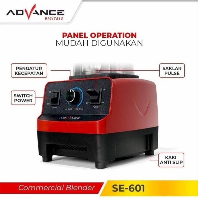 Jual ADVANCE BLENDER JUS ES BATU MULTIFUNGSI SE-601 2 LITER | Shopee ...