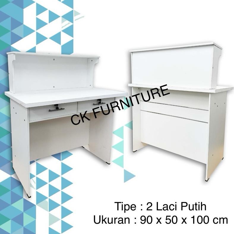 Jual Meja Kasir Minimalis Meja Pendaftaran Meja Resepsionis Meja Toko ...