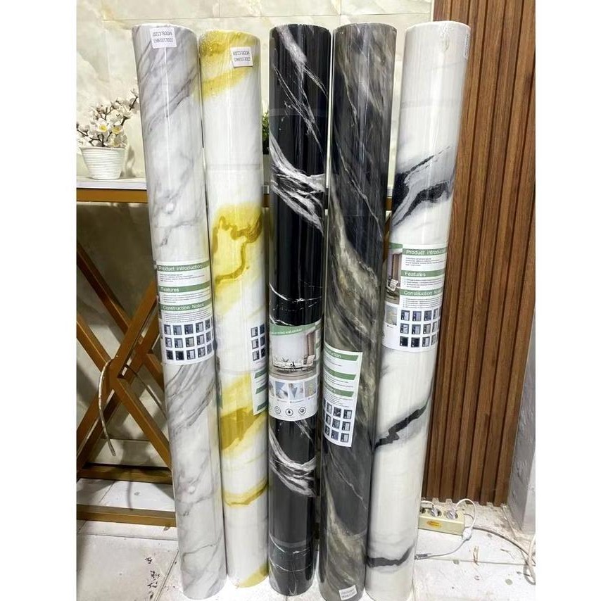 Jual Wallpaper Dinding Vinyl Marble R oll Ukuran 122x224 Meter ...