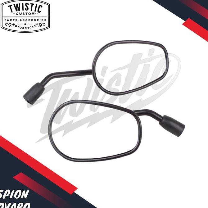 Jual Spion Oval Ovaro Aluminium Motor Kawasaki Vulcan W175 W250 ...