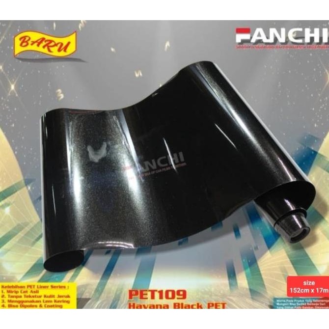 Jual 152CM Sticker FANCHI PET109 ID-8806 Havana Black Hitam Metallic ...