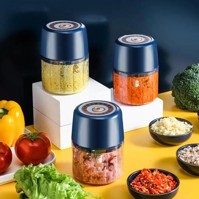 Jual Tersedia CODMini Chopper Blender Portable Gilingan Mini Bumbu dan ...