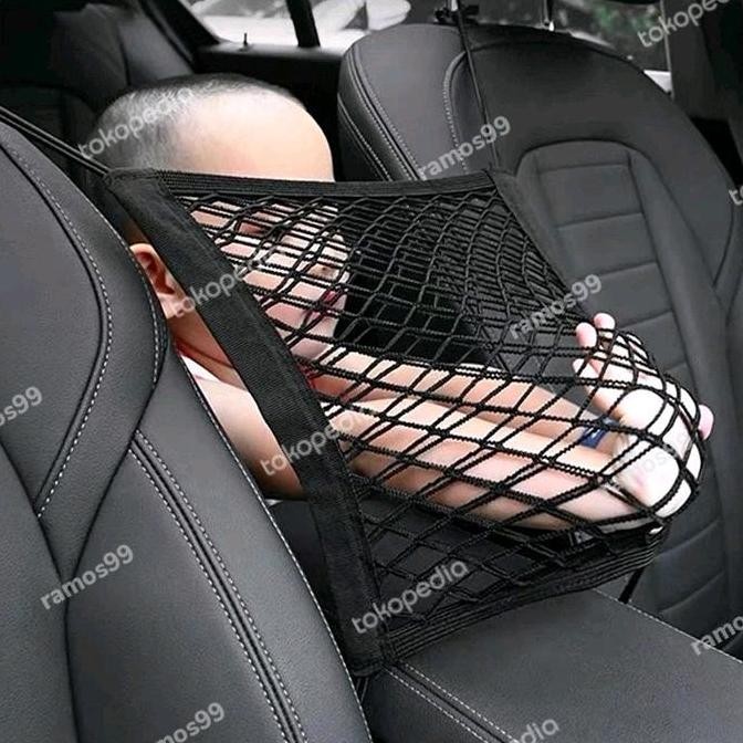 Jual Innova-Jaring Mobil Double Net Jaring Mesh Storage Tengah Pembatas ...