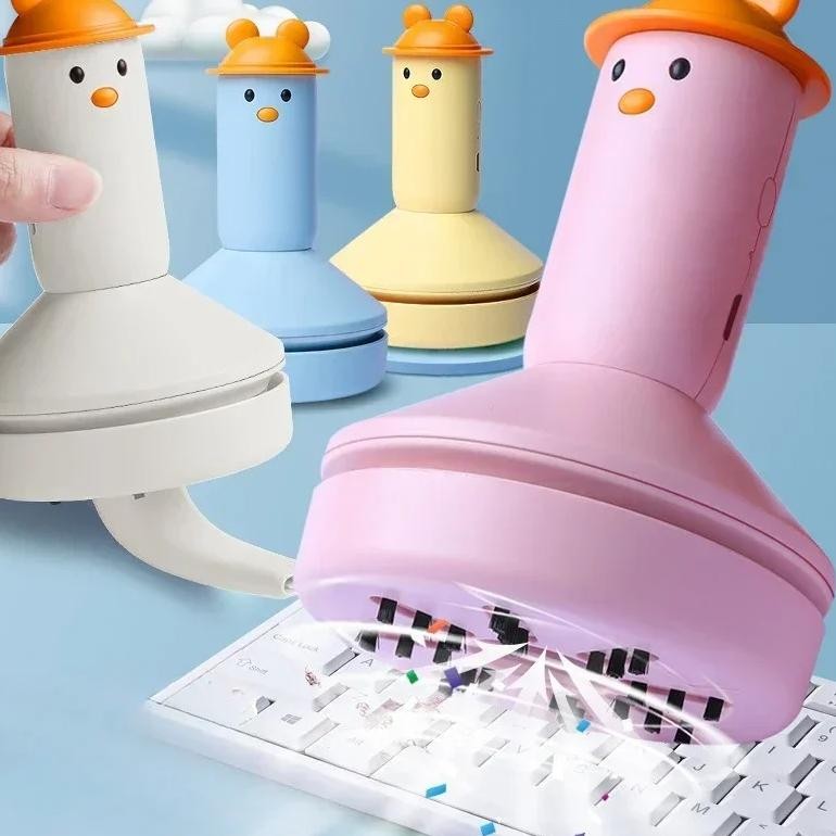 Jual Desktop Vacuum Cleaner Creative And Fun Mini Cartoon Cute Portable ...