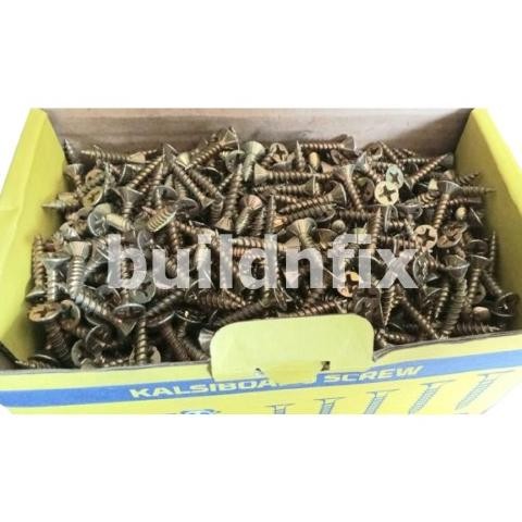 Jual (Expert) (HARGA PER KOTAK) SKRUP KALSIBOARD KUNING / CALSIBOARD ...