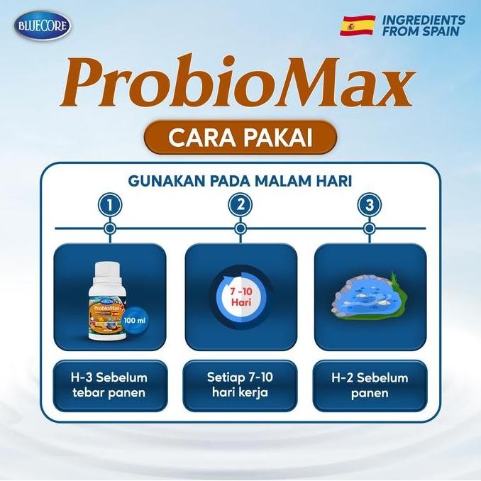 Jual Paket Bundling Bluecore Probiomax 100ml - Beli 2 Dapat 3 - Sebagai Bakteri Starter pada ...