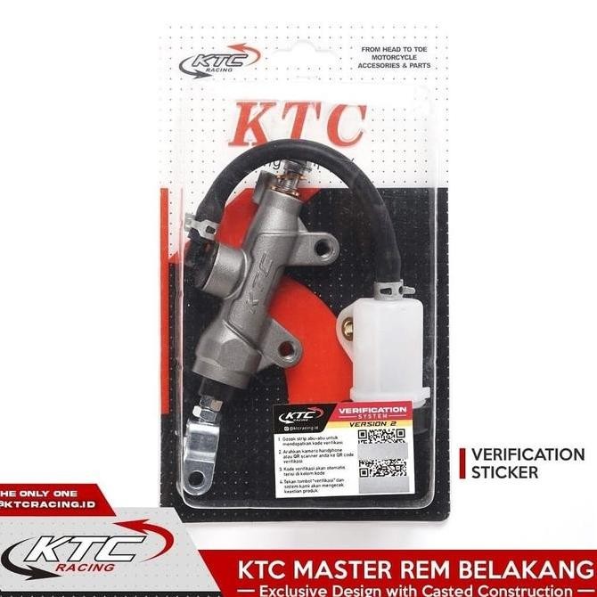 Jual Master rem Belakang RCB Mx king Vixion Cb Cbr Satria Ninja Sonic R15 | Shopee Indonesia