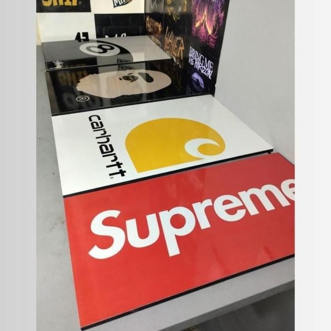 Jual (Expert) Poster Kayu MDF 20POSTER DINDING AESTHETIC STREETWEAR ...
