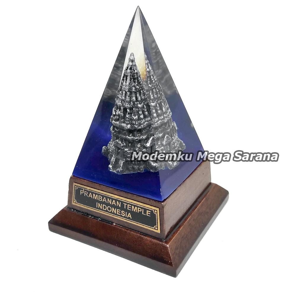 Jual Rwe-45 Souvenir Miniatur Candi Prambanan Temple Indonesia Limas ...