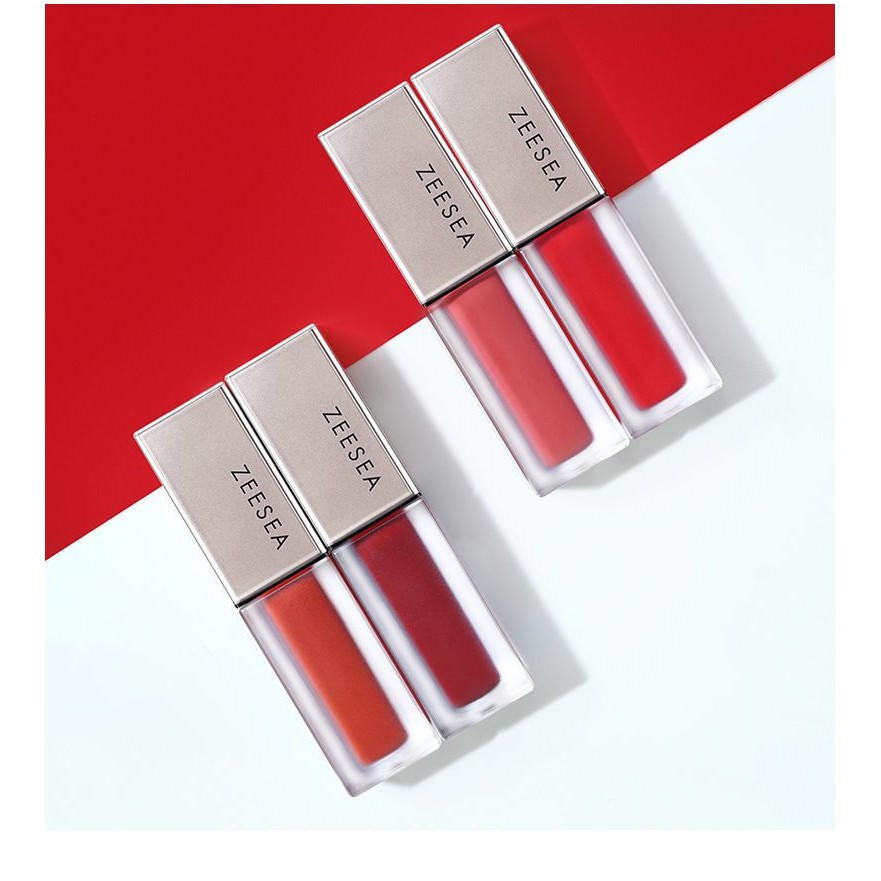 Jual ZEESEA Lip Glaze Velvet Mist Matte Long-lasting Moisturizing Lip ...