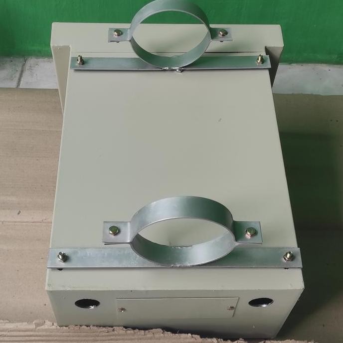 Jual Bracket Clamp Klem Box Panel Tiang Listrik Pju Tebal 4 Inch 4 ...